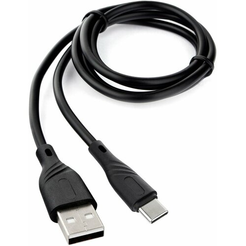 Набор из 3 штук Кабель USB 2.0 Cablexpert CCB-USB2-AMCMO1-1MB, AM/Type-C, издание Classic 0.1, длина 1 м, черный
