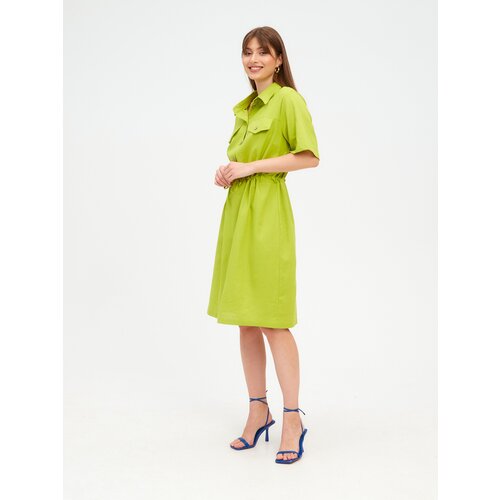 Платье BrandStoff, размер 56, зеленый