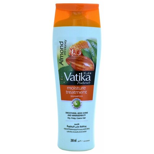 Dabur Шампунь для волос Dabur VATIKA Naturals (Moisture Treatment) - Увлажняющий 200 мл