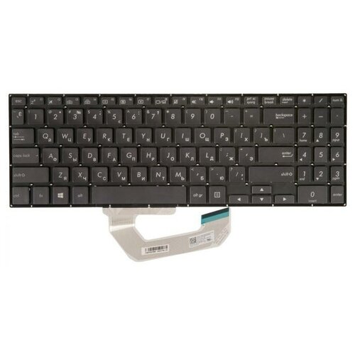 Клавиатура для ноутбука Asus UX561UD, Q535UD черная без рамки, с подсветкой