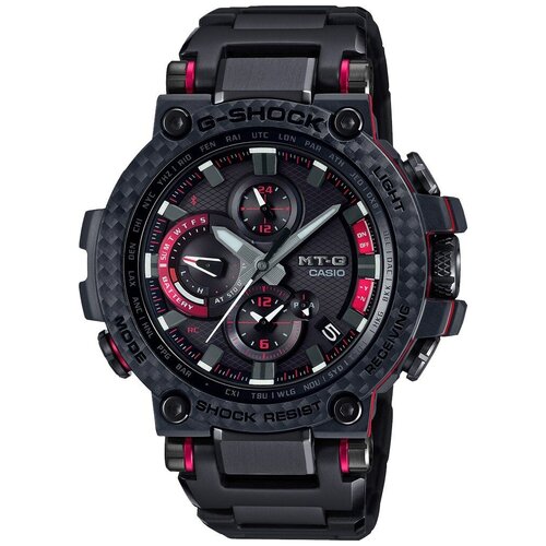 Наручные часы CASIO MTG-B1000XBD-1A, красный, черный