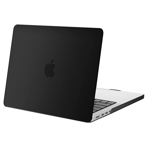 Чехол для MacBook Pro 14 2021 A2442, Nova Store, пластик, Черный Матовый