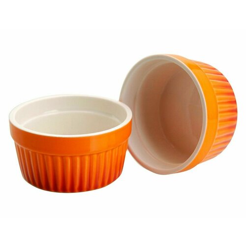 Набор формочек для выпекания войтек, оранжевый, керамика, 9х4.6 см (2 шт.), Koopman International Q51900070-оранжевый