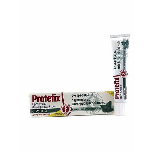 Крем Protefix д/зубн протез фиксир экстра-сильный с мятой