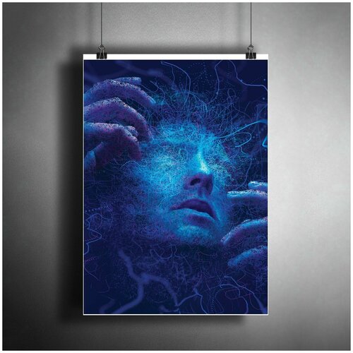 Постер плакат для интерьера "Сериал: Легион (Legion). Актёр Дэн Стивенс" / Декор дома, офиса, комнаты, квартиры, детской A3 (297 x 420 мм)