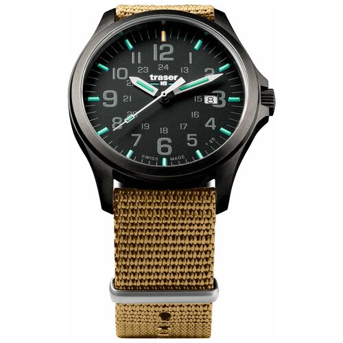 Наручные часы traser P67 professional Швейцарские TR_107861, черный