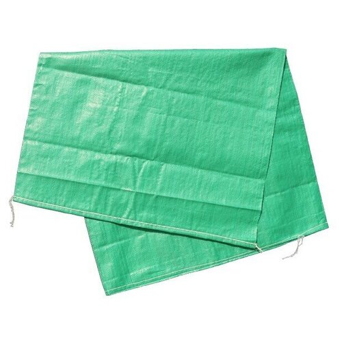 Полипропиленовый мешок, зеленый большой 400 л. 100*150 см
