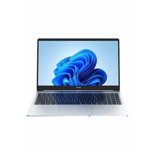 Ноутбук Tecno MegaBook-T1 R5 16/512G Silver DOS 15.6" (T1R5D15.512. SL)