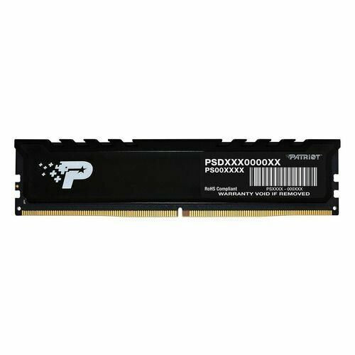 Оперативная память Patriot Signature Premium PSP516G560081H1 DDR5 - 1x 16ГБ 5600МГц, DIMM, Ret