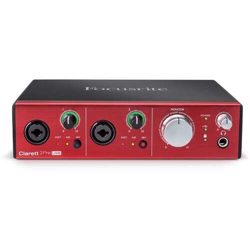 Focusrite Clarett 2pre Usb интерфейс, 10 входов/4 выхода