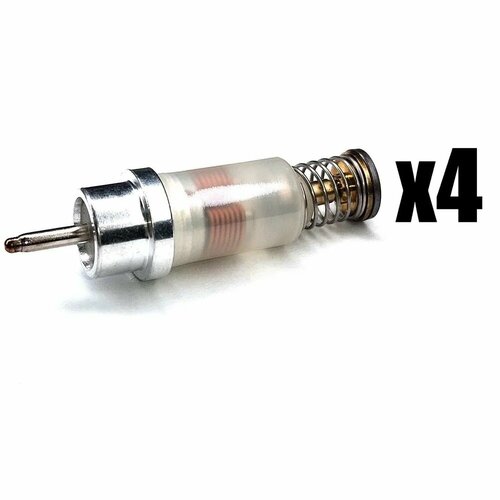 (Комплект 4 ШТ.) Электромагнитный клапан газ-контроля конфорки, для газовой плиты D - 12,5 мм, G639281, G639284