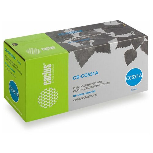 Картридж CC531A (304A) голубой для HP Color LaserJet CM2320, CM2320fx, CM2320fxi