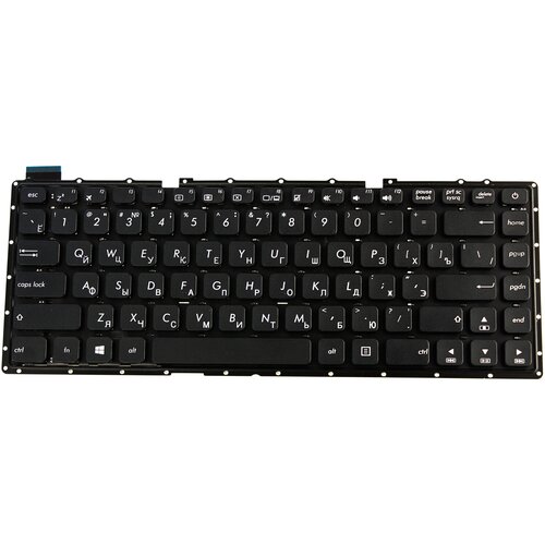 Клавиатура для Asus X441 X441s Черная p/n: NSK-WG00R, 9Z. ND1SW.00R, 0KNB0-4126RU00