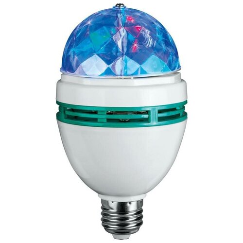 Лампа светодиодная 61 120 OLL-DISCO-3-230-RGB-E27 3Вт онлайт 61120 (упаковка 5 шт)