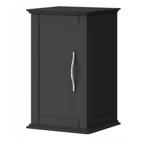 Шкафчик Cezares TIFFANY 54961 подвесной с одной распашной дверцей, реверсивный Nero grafite (34x32x59)