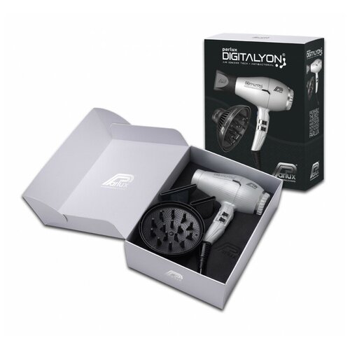 Набор: фен Parlux Digitalyon Silver + диффузор Magic Sense Set-0901-Digitalyon Silvr