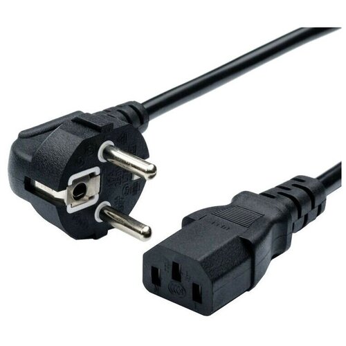 Сетевой кабель питания CEE 7/7 - IEC C13 длина 1,1 м
