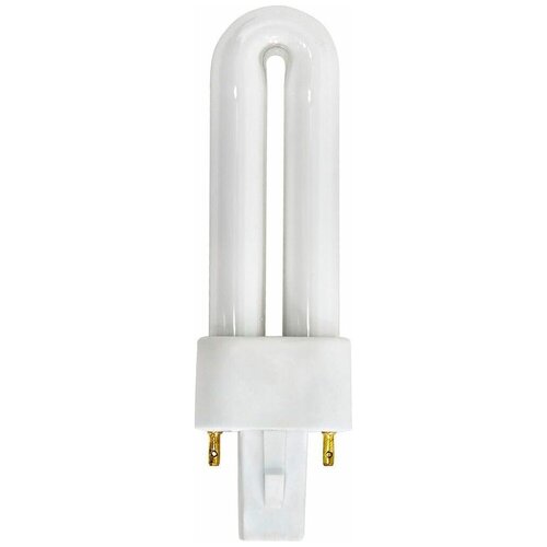 Лампа люминесцентная одноцокольная, 9W 1U/T4 2P G23 6400K, EST1