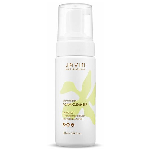 Javin De Seoul Очищающая пенка с альгиновой кислотой Urban Proof Foam Cleanser