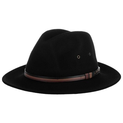 Шляпа Herman, размер 57, черный