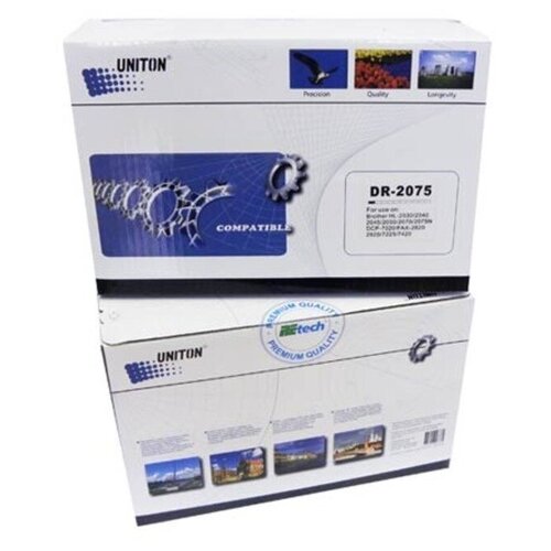 Картридж UNITON Premium BROTHER HL-2030/2040/2070/MFC-7420/7820 DR-2075/2025/2000, черный, для лазерного принтера, совместимый