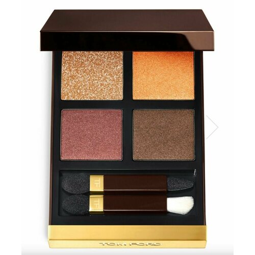 TOM FORD Eye Color Quad Тени для век четырехцветные, 10 г, #26- Leopard Sun