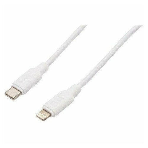 Filum Кабель USB 2.0, 1.8 м, белый, 3 А, разъемы: USB Type С male - Lightning male, пакет.(FL-C-U2-CM-LM-1.8M-W)(894186)