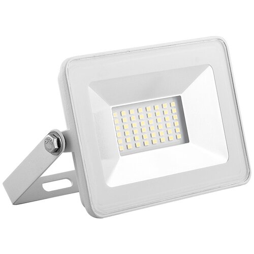 Прожектор светодиодный 2835SMD, 20W 6400K AC220V/50Hz IP65, белый в компактном корпусе, SFL90-20, 5 шт.