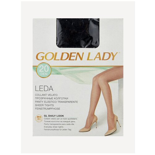 Колготки Golden Lady Leda, 20 den, размер 3, черный