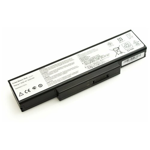 Аккумулятор для ноутбука Asus K72 K73 N71 N73 A72 A73 X7 X73 X77 PRO72 PRO78 A32-K72 A32-N71 5200 mah 10.8V