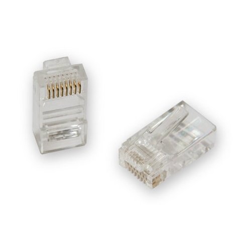 Коннектор RJ-45 Greenaccessories cat 5e UTP для многожильного каб, 8p8c поз. конт. (100 шт.)