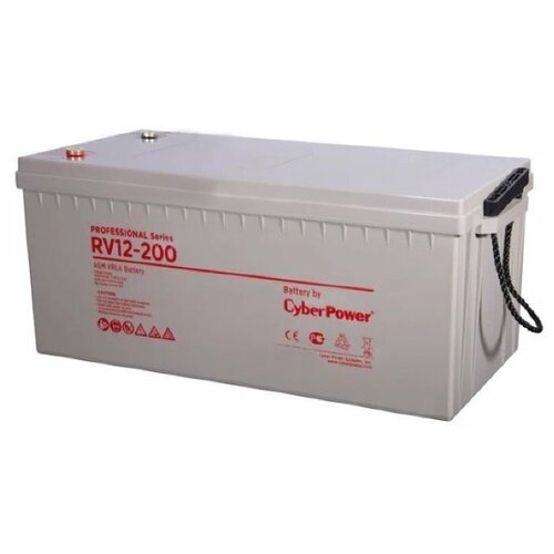 Аккумуляторная батарея PS CyberPower RV 12-200 / 12 В 200 Ач - Battery CyberPower Professional series RV 12-200 / 12V 200 Ah