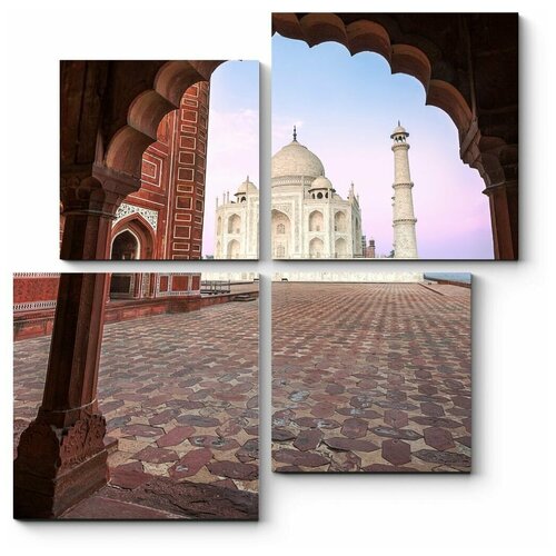 Модульная картина Индийский дворец Тадж-Махал70x70