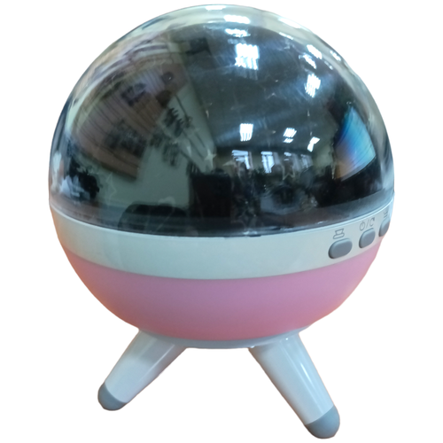 Ночник проектор Звёздное Небо / Светодиодный вращающийся звездный проектор 8 цветных режимов / TATImarket, розовый