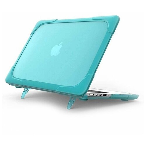 Защитный чехол для Apple MacBook 12" Retina A1534, G-Net Toughshell Hardcase, голубой