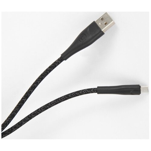 Кабель USB-Micro USB USAMS US-SJ393 U41 Braided 1м черный