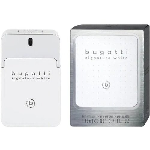 Мужская туалетная вода Bugatti! BUGATTI Signature white, 100 мл