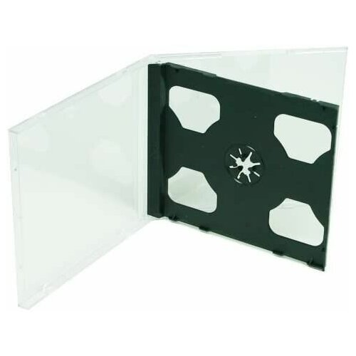 Коробка футляр для 2 CD диска (Jewel case, 10 мм на 2 диска) 10 шт