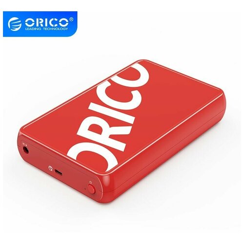 Корпус для жесткого диска, ORICO, красный (ORICO-CP35C3-RD-BP)