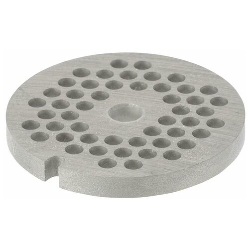 Перфорированный диск, диск, насадка-мясорубка BOSCH MUZ8LS4 (00463657) для кухонного комбайна Bosch, серебристый
