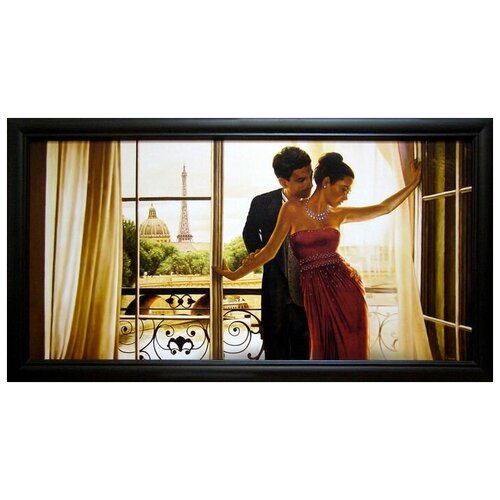 Картина Dekart "Влюбленная пара", со стразами, 65 х 115 х 2 см