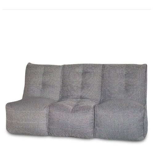 Бескаркасный диван DreamBag Shape Серый 3 секции