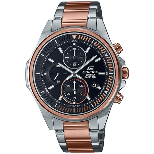Наручные часы CASIO Edifice EFR-S572GS-1A, серебряный, черный