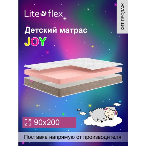 Матрас анатомический на кровать Lite Flex Joy 90х200
