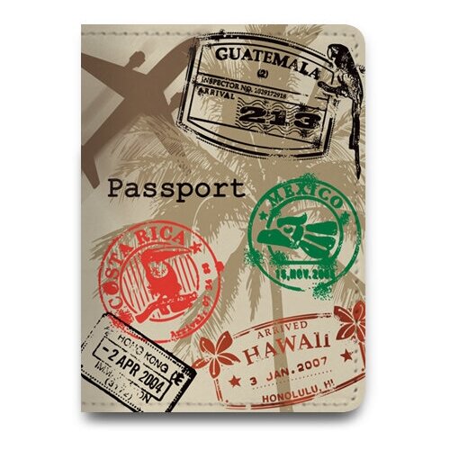 Обложка для паспорта BB1, зеленый