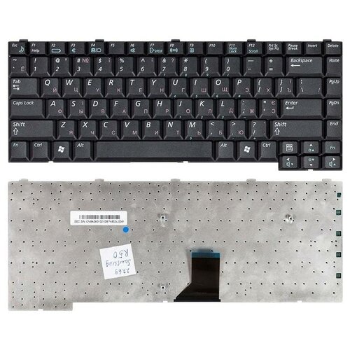 Клавиатура для ноутбука Samsumg NP-R55 черная