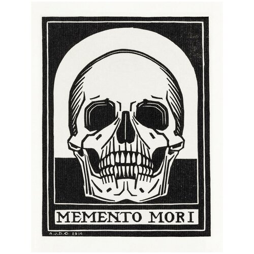 Постер / Плакат / Картина Memento mori 40х50 см в раме