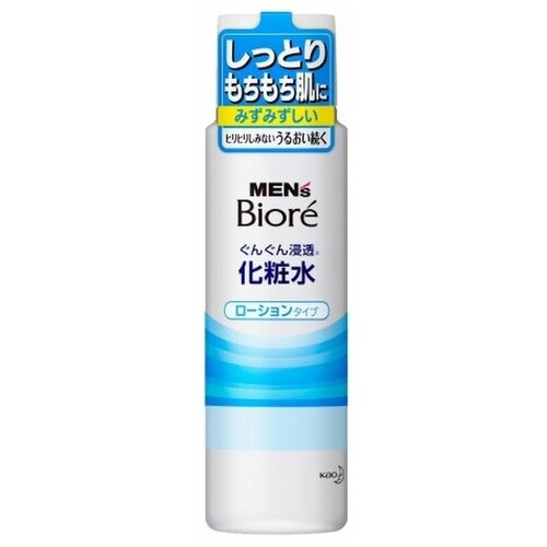 KAO Мужской супер увлажняющий лосьон после бритья Mens Biore Lotion, 180 мл