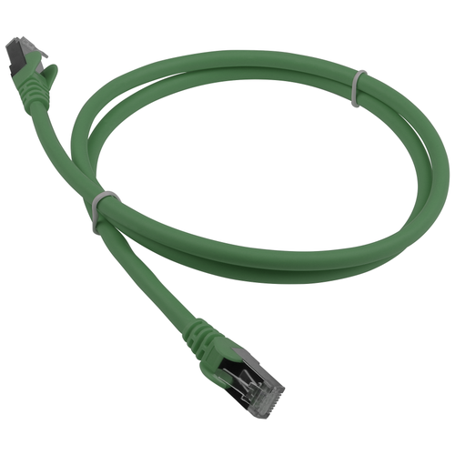 Патч-корд Lanmaster LAN-PC45 RJ-45 (m) - RJ-45 (m) CAT6a S/FTP, 1.5 м, 1 шт., зеленый