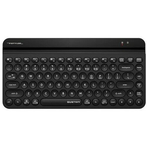 Беспроводная клавиатура A4Tech Fstyler FBK30, BT/Radio, slim, черный/серый